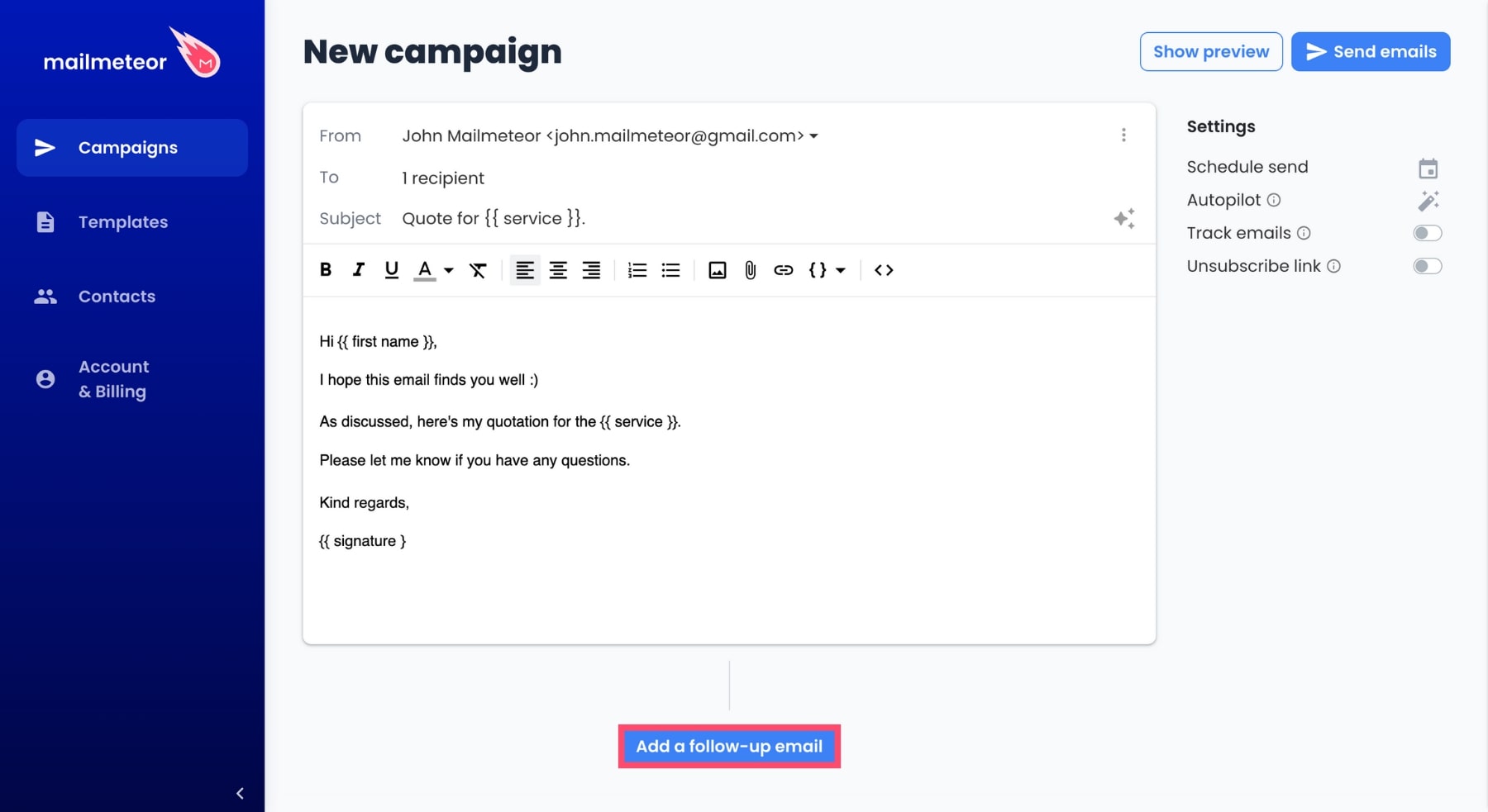 How To Write A Follow Up Email To Client After Quotation With Templates 
